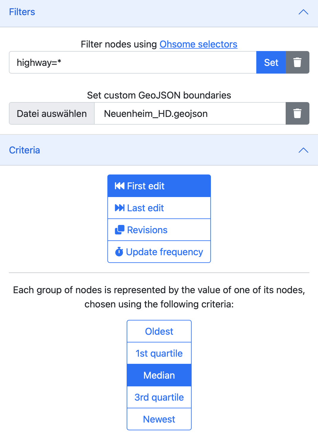 How to become ohsome part 13 – An ohsome way to check if OSM is up to date | Heidelberg ...