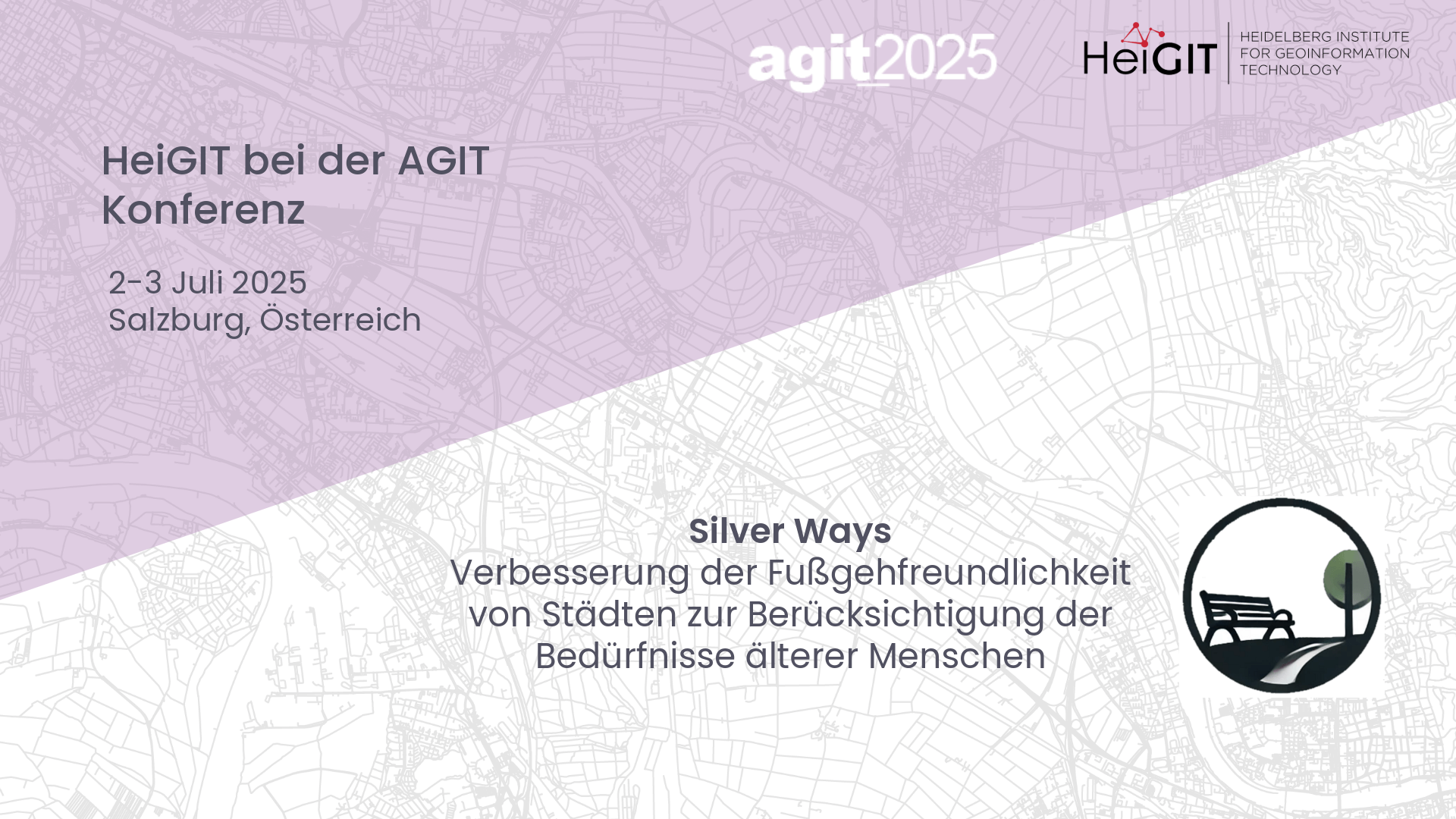 HeiGIT bei der AGIT Konferenz – HeiGIT