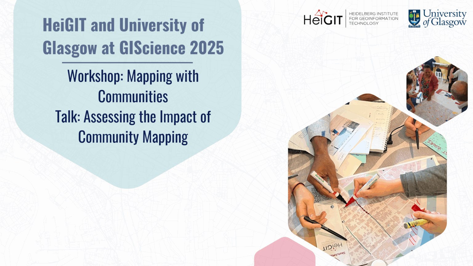 HeiGIT and University of Glasgow at GIScience Conference 2025 – HeiGIT